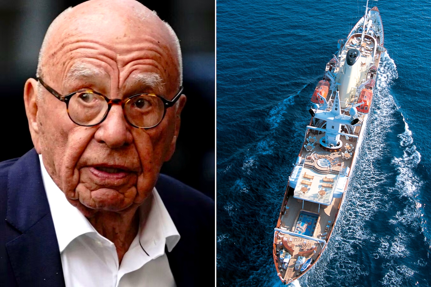 Rupert Murdoch Woos Young New Girlfriend On $62 Million Superyacht With ...