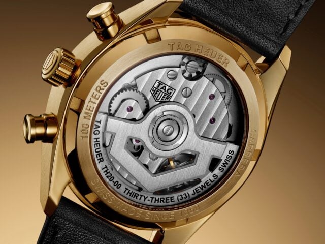 The 60th Anniversary Gold TAG Heuer Carrera Chronograph Is The Watch ...