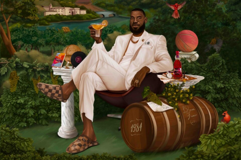 LeBron James' Hennessy Collab Puts NBA Spin On Your Favourite Rapper’s ...