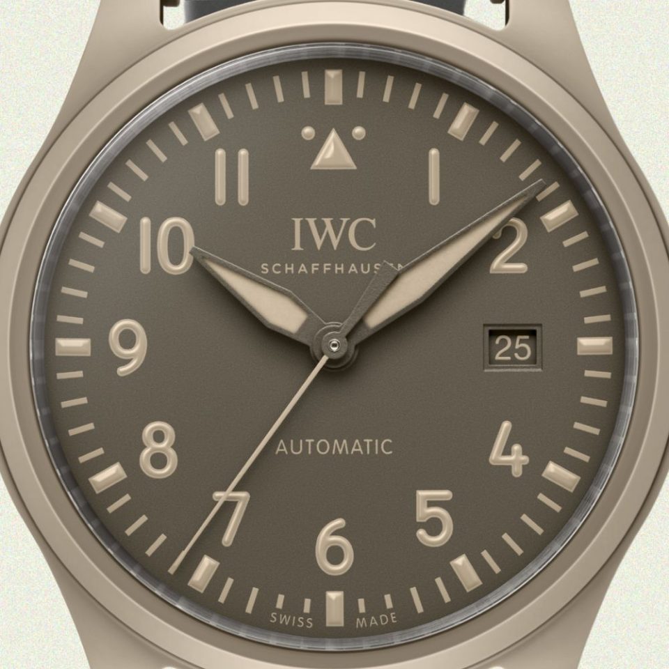 IWC Pilot’s Watch Automatic 41 TOP GUN Mojave Desert : Ceramic Case and ...