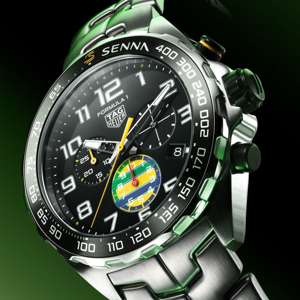 TAG Heuer Launches Two New Formula 1 Chronographs Honouring Ayrton Senna